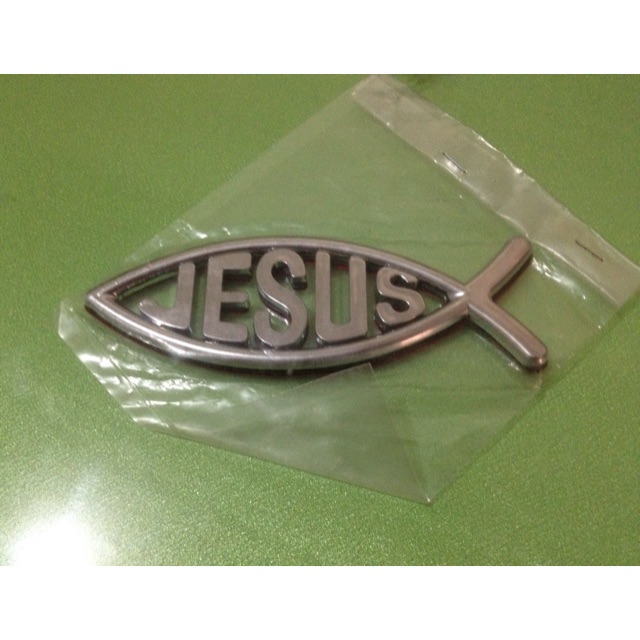Jesus Fish Car Emblem | Shopee Philippines