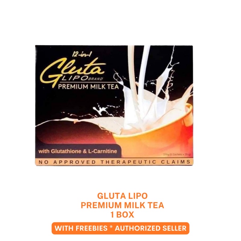 Gluta Lipo Milk Tea 1 Box 5 Sachet | Shopee Philippines