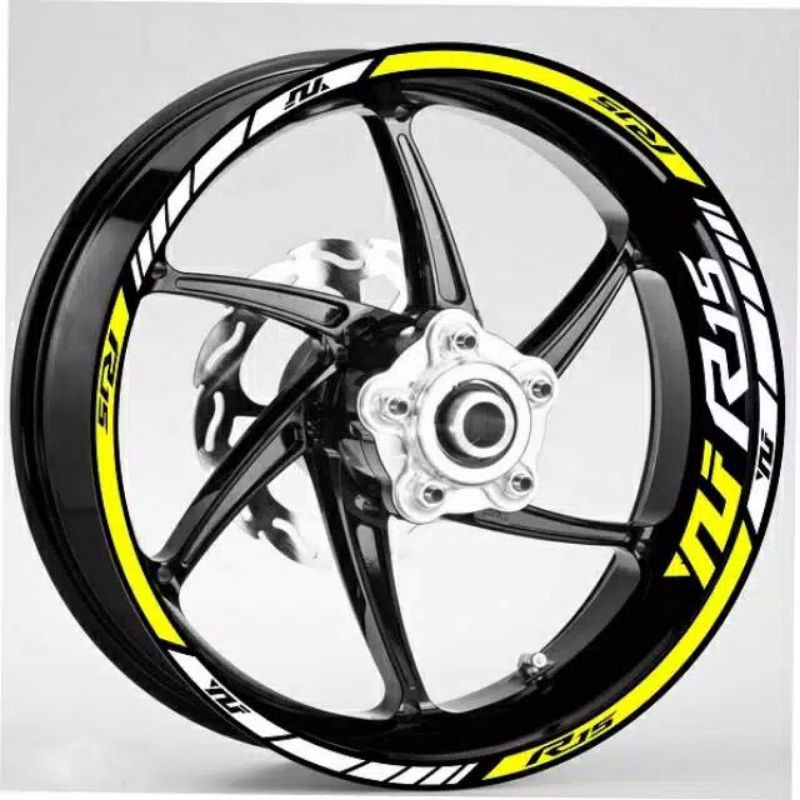 Sticker LIST Rims R15 V1 V2 V3.R15 R25 Motorcycle Rim Trim Rim STICKER ...