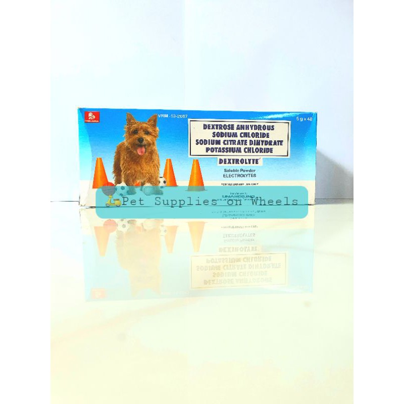 DEXTROLYTE electrolytes for pets 1 BOX (5g x 48 sachets) | Shopee ...