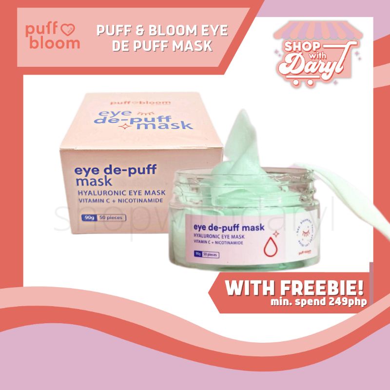 [ON HAND] PUFF & BLOOM Eye De-Puff Mask (Eye Mask) | Shopee Philippines