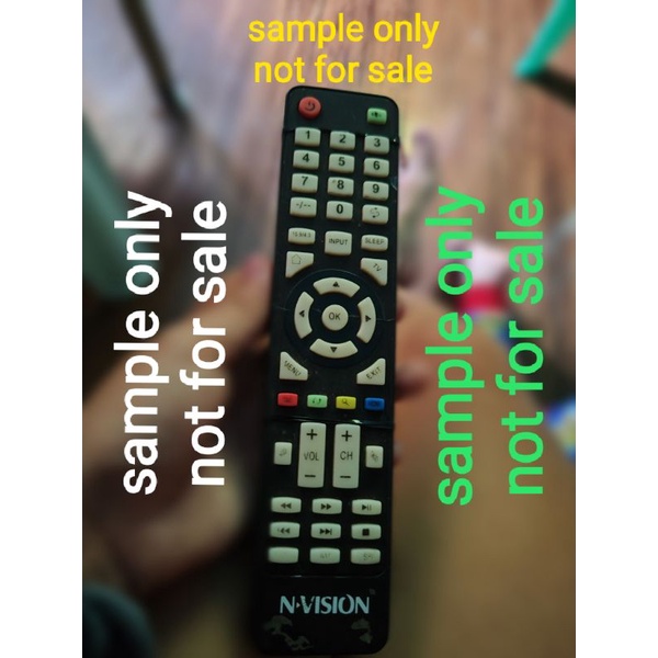 nvision smart tv remote(universal)100% na gagana sa tv mo | Shopee ...
