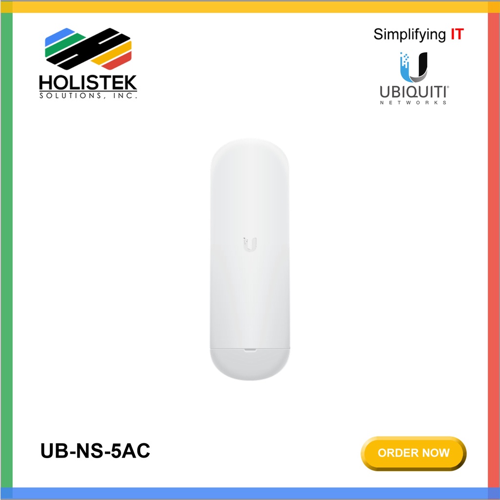 Ubiquiti airMAX NanoStation AC (5 Ghz / 5Ghz) CPE Radio (NS-5AC I NS 5AC I NS5AC) I Holistek ...