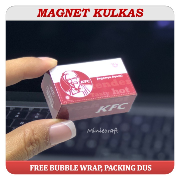 KFC BOX MINIATURE REFRIGERATOR MAGNET | Shopee Philippines