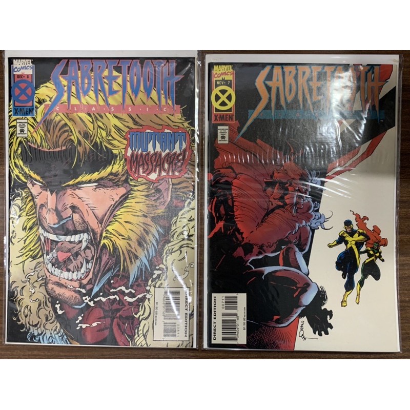 Marvel Comics: 1994 - X-Men: Sabretooth Classic #1 to 10 | Shopee ...