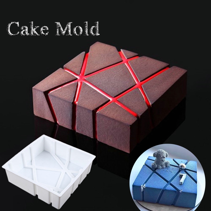 [READY STOCK]Square Silicone Cake Mold Mousse Cheese Cake Silicone Mold ...