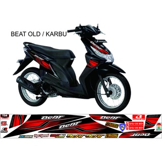 Pole LIS MOTIF DECAL STICKER CUSTOM MOTOR MATIC HONDA BEAT Carburetor ...