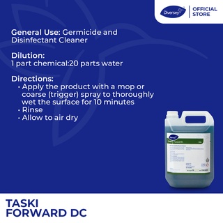 Diversey Taski Forward DC Germicide and Disinfectant Cleaner 5L ...