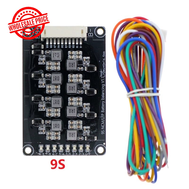 10pcs Wholesale 9S 1.2A Balance Li-ion Lipo Lifepo4 Lithium Battery Active Equalizer Balancer ...