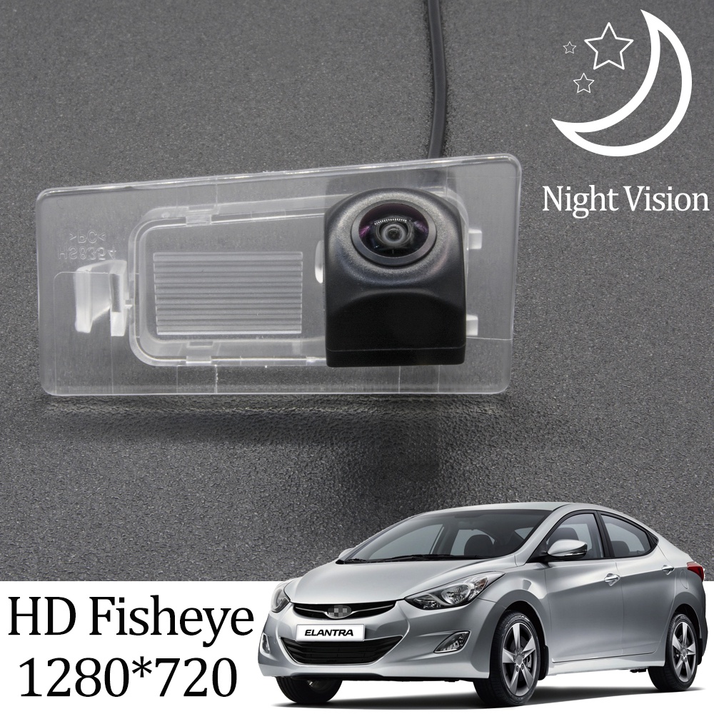 HD 1280*720 Fisheye Rear View Camera For Hyundai Elantra/Avante MD AD ...