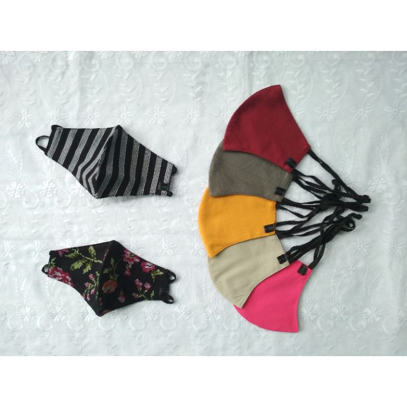 Hijab RUBBER STRAP MASK (HEADLOOP) | Shopee Philippines