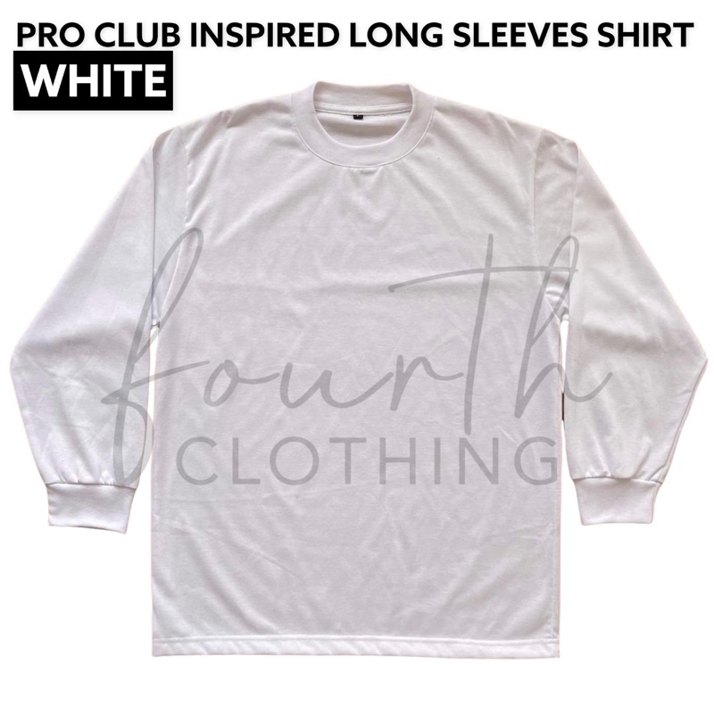 Pro Club Inspired Crew Neck Shirt LONG SLEEVES | Shopee Philippines