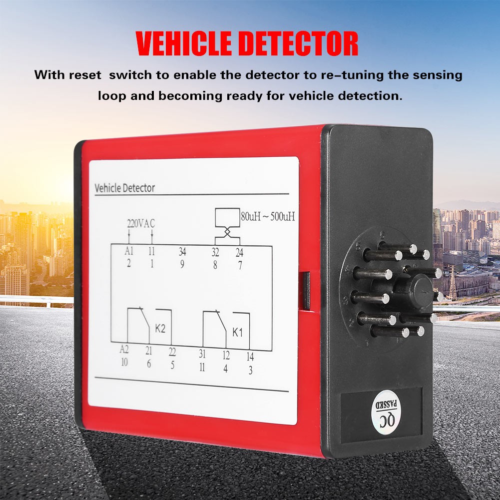 Single Channel Inductive Loop Vehicle Detector for Parking Lot Access ...