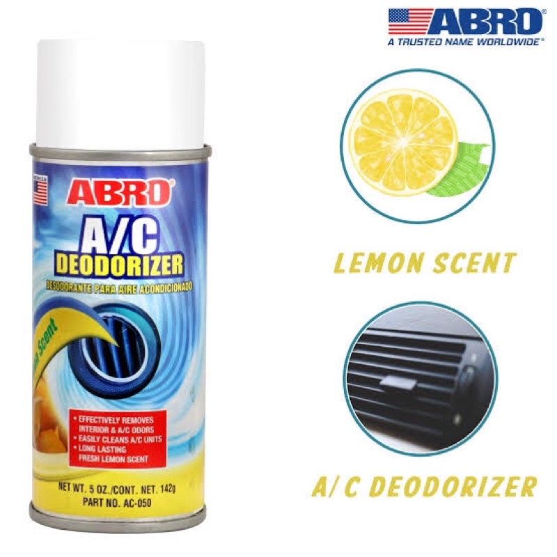 Abro A/C Aircon Deodorizer | Shopee Philippines