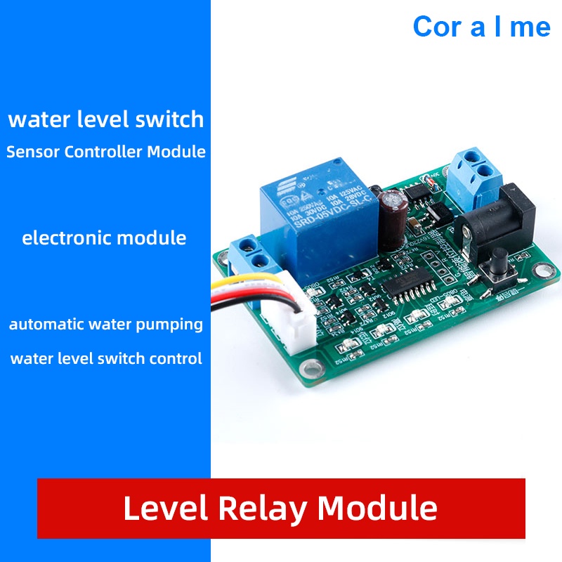 Water Level Level Switch Sensor Controller Module Automatic Pumping Water Level Relay Module DM ...