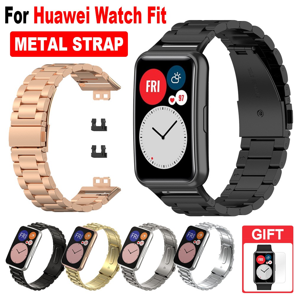 Stainless Steel Strap Band Metal Watch Strap Accessories for Huawei ...