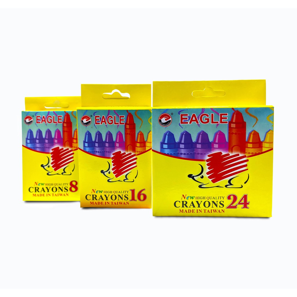 COD DVX 8/16/24-Color Eagle Crayons Non-Toxic Crayons Arts Crafts ...