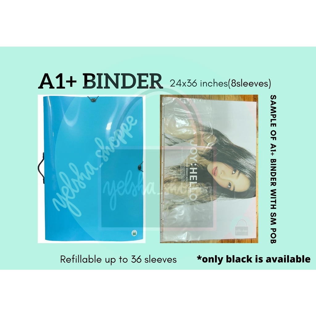 A1 Poster Binder / SM Poster Binder / A1+ Poster Binder / Kpop Poster ...