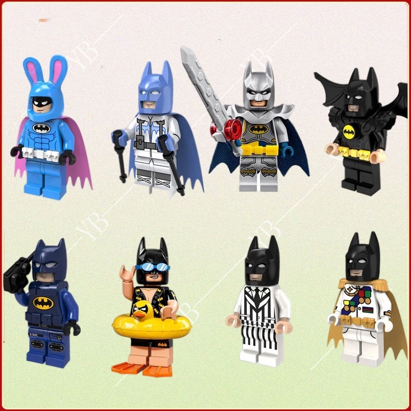 Superhero Toy Batman Minifigure nano Marvel avengers friends technic ...