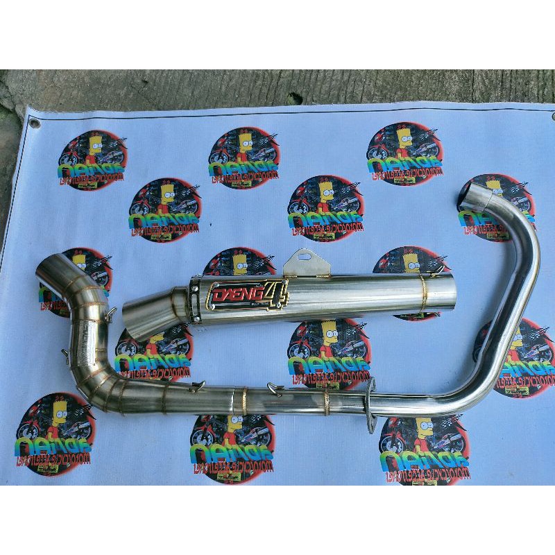 open pipe elbow replica, tmx rusi, typhoon150, motoposh 51mm | Shopee ...