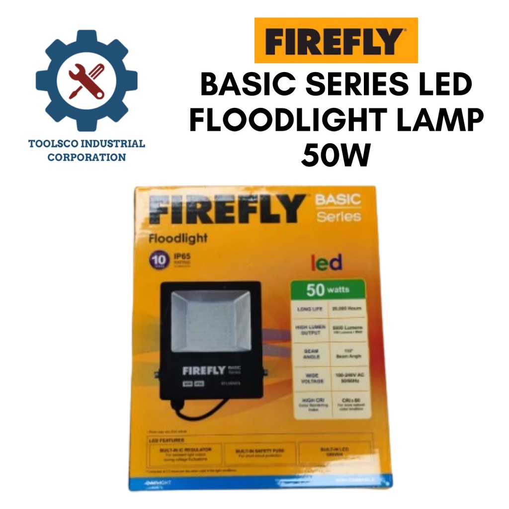 FIREFLY™BASIC SERIES LED FLOODLIGHT LAMP 50W | Shopee Philippines