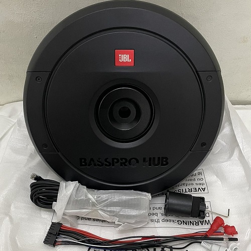 JBL BASSPRO HUB 11” ( 279MM ) CLASS-D SPARE TIRE SUBWOOFER WITH BUILT ...
