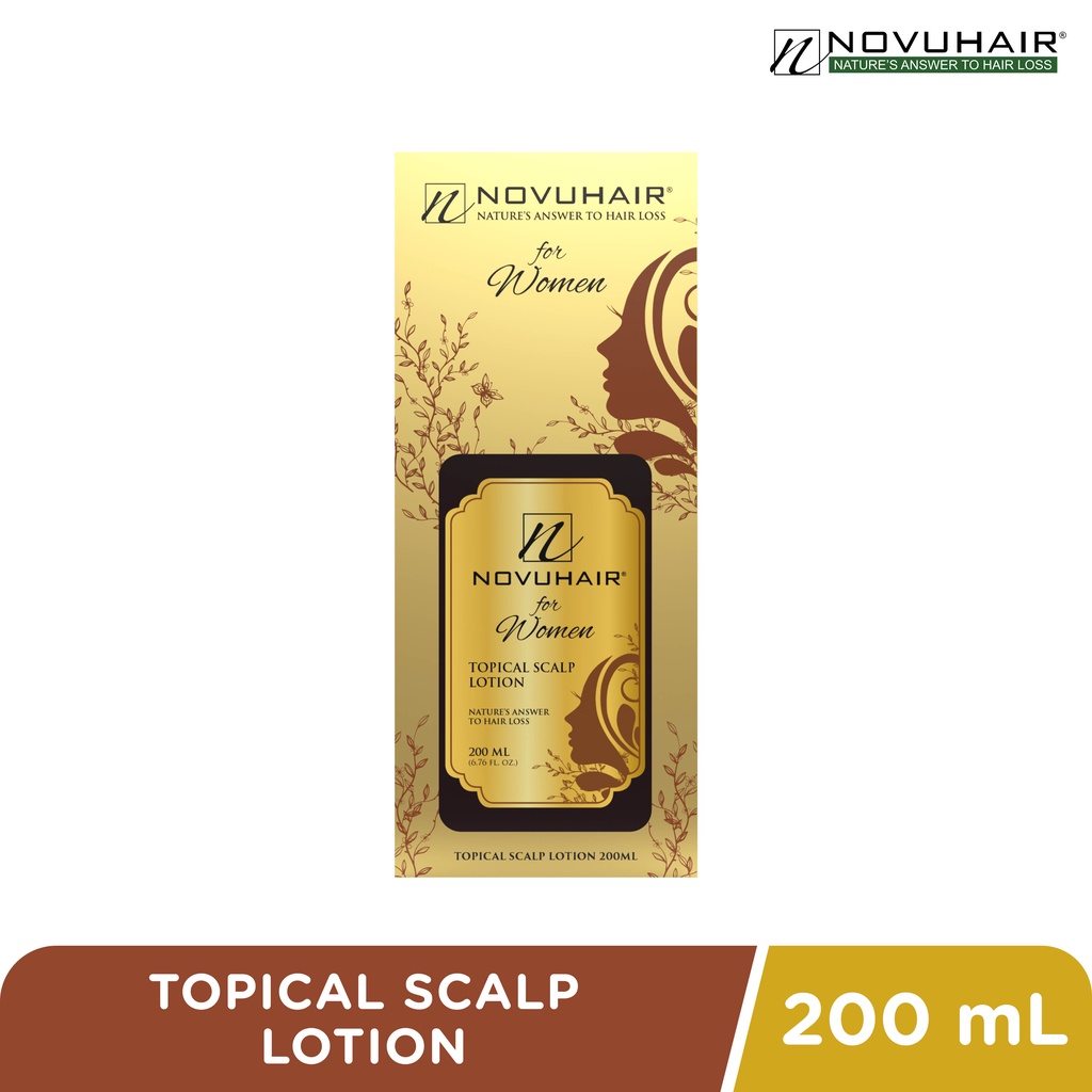 Novuhair for Women Topical Scalp Lotion Anti-Hair Loss Hair Regrowth ...