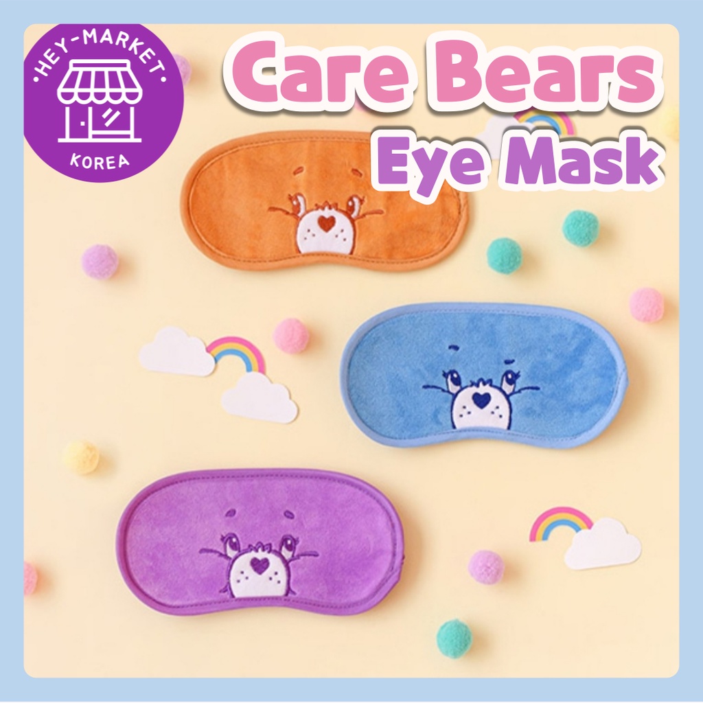 [Daiso Korea] CareBears Eye Mask Eye Cover (3colors) | Shopee Philippines