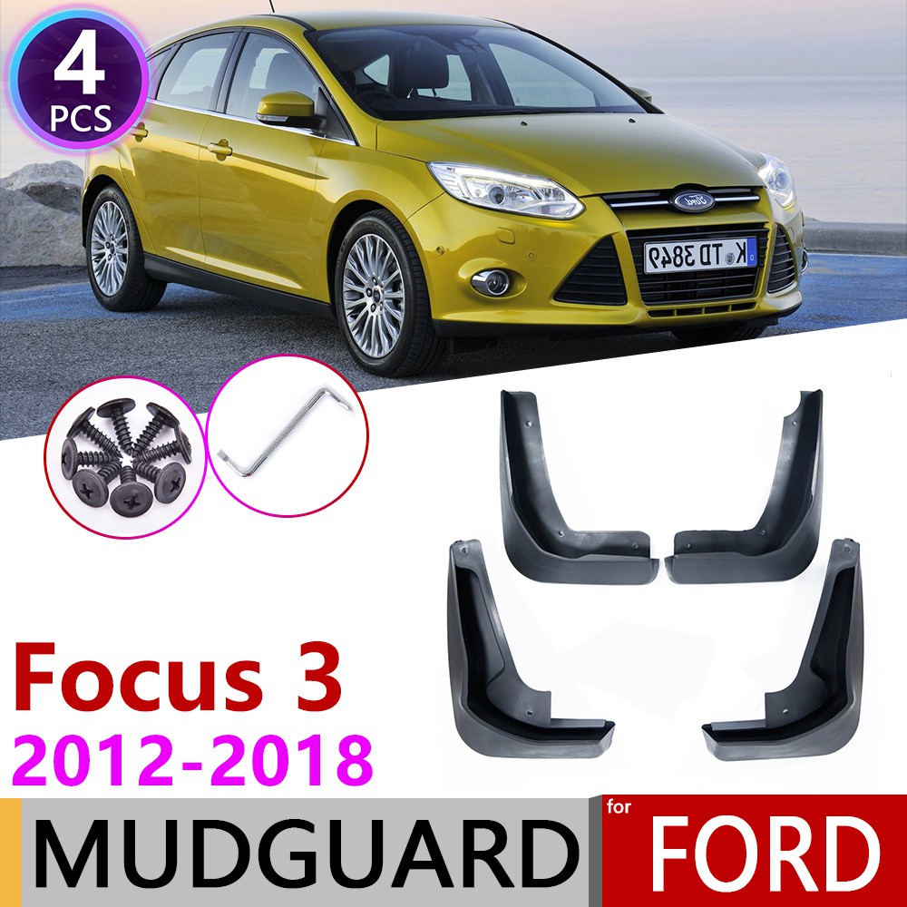 for Ford Focus 3 MK3 2011~2018 Fender Mudguard Mud Flaps Guard Splash ...