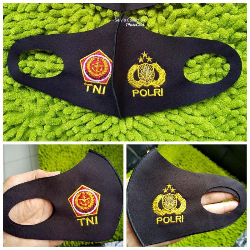 Scuba Police Mask (Embroidery Logo) | Shopee Philippines