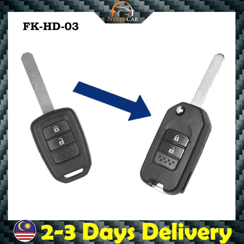 Nexus Car Honda Civic / City Flip Key Case Modify Foldable Keyblade ...