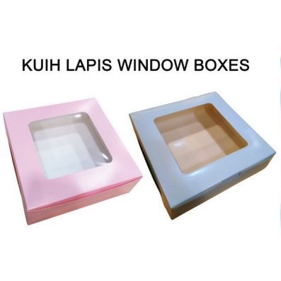 Kuih Lapis Window Square Box | Shopee Philippines