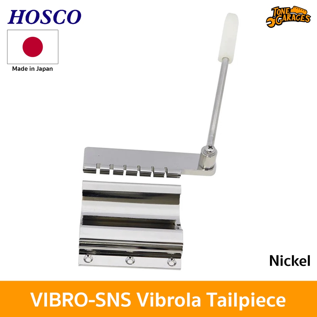 Hosco VIBRO-SNS Short Vibrola Tailpiece Lever Set Electric Guitar Made ...