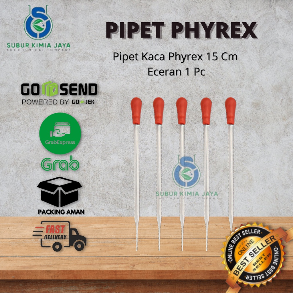 Pyrex Glass Pipette / Pyrek 15 cm | Shopee Philippines