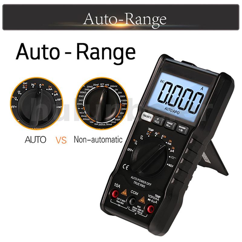 MT108T MUSTOOL Digital Multimeter Square Wave Output True RMS NCV ...