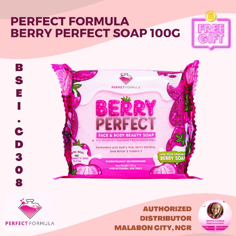 Perfect Formula Berry Perfect Soap 100g | Shopee Philippines