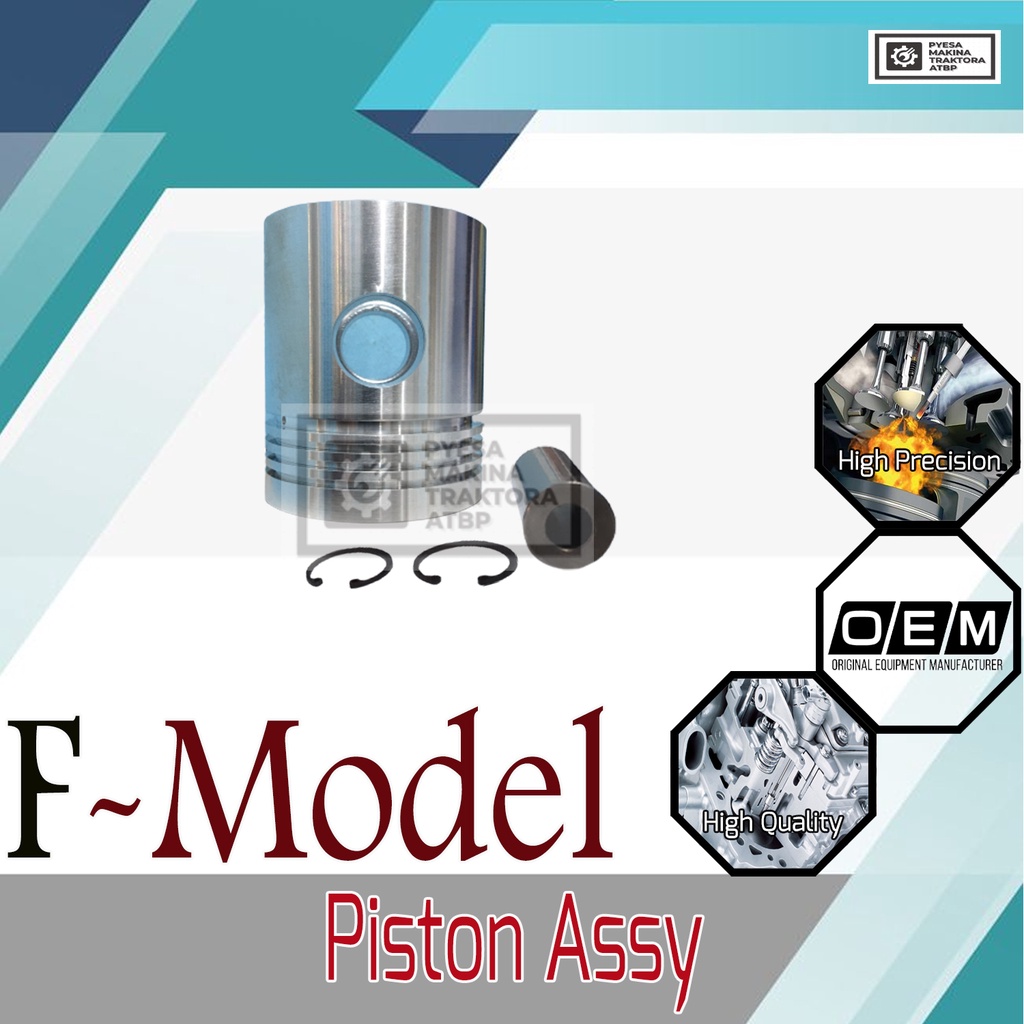 Piston Assy for F4 F5 F6 F7 F8 F10 Yanmar Water-Cooled Diesel Engine ...