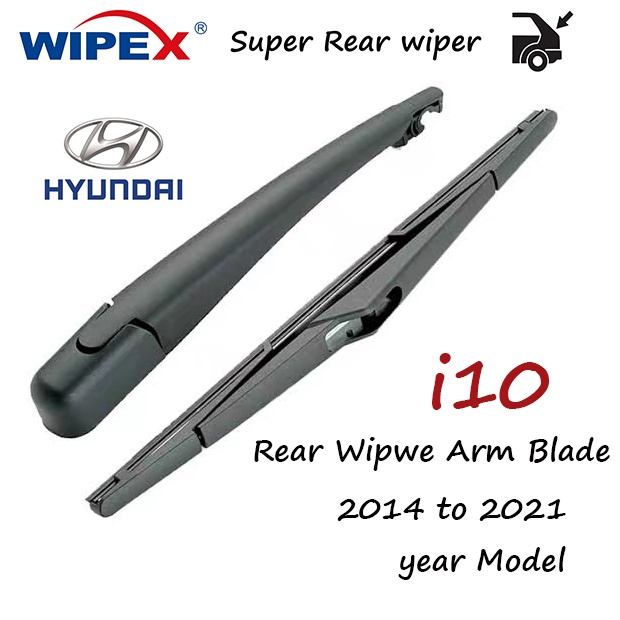 (Original) Hyundai Grand i10 Rear Wiper (Arm/Blade) Set for 2014 to ...