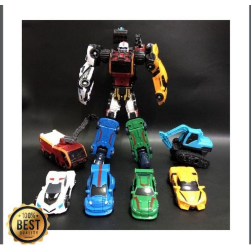Tobot Magma Robot 6 in 1 Car Become A Robot | Shopee Philippines