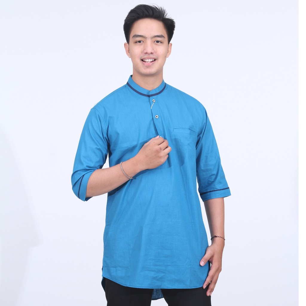 Sustainable Balinese Batik koko Qurta Pakistan L 3/4 -001 | Shopee ...