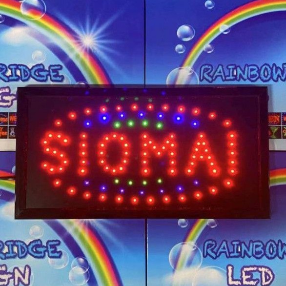 SIOMAI - RAINBOW BRIDGE LED SIGNAGE (New-Small-Large) #SIZE: W48cm ...