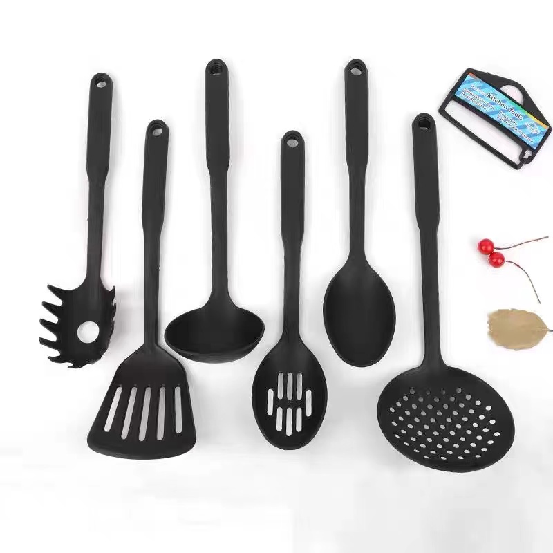 6 PC Non Stick Heat Resistant Ladle Set Thick Material Kitchen Tools ...