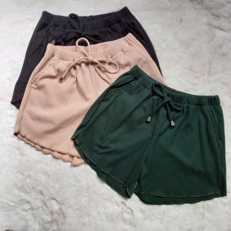 Perfect Feel By Zen Garterized Knot Shorts for Women Pambahay Short ...