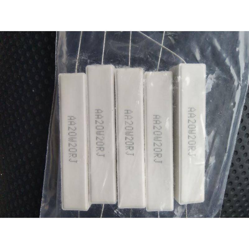 PUTIH Resistor 20W 20ohm 20watt 20ohm Good White | Shopee Philippines