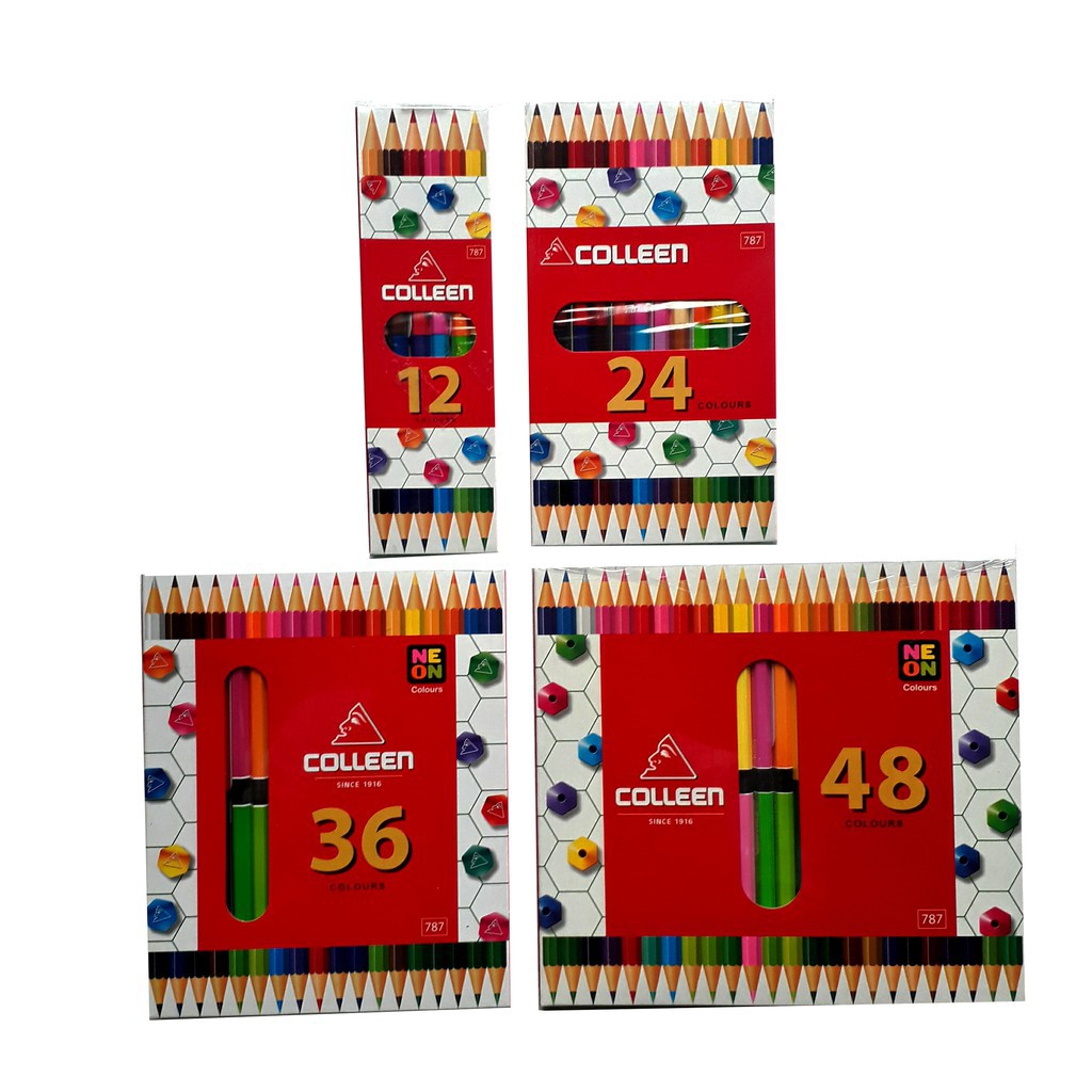 Colleen Dual Tip Colored Pencils | Coloring | Arts & Crafts | Shopee ...