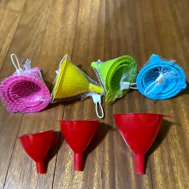 3pcs Set Colorful funnel imbudo embudo | Shopee Philippines