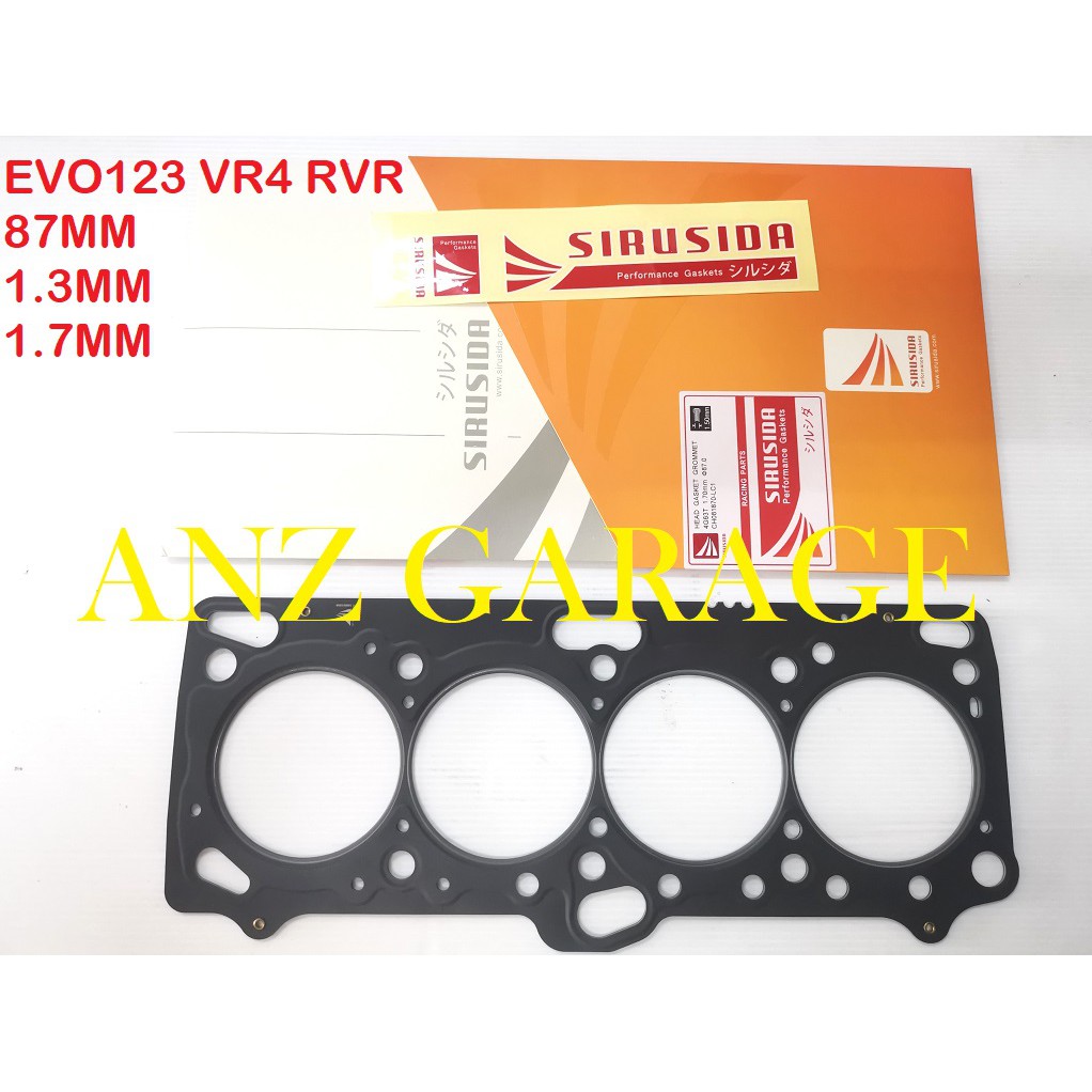 EVO 123 VR4 4G63 METAL GASKET HEAD PERFORMANCE SIRUSIDA 87MM | Shopee ...