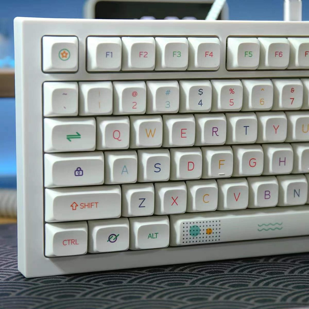 Lychee Gaming keycap Neon theme 68/84/96/100keys 64/71/87 xda height ...