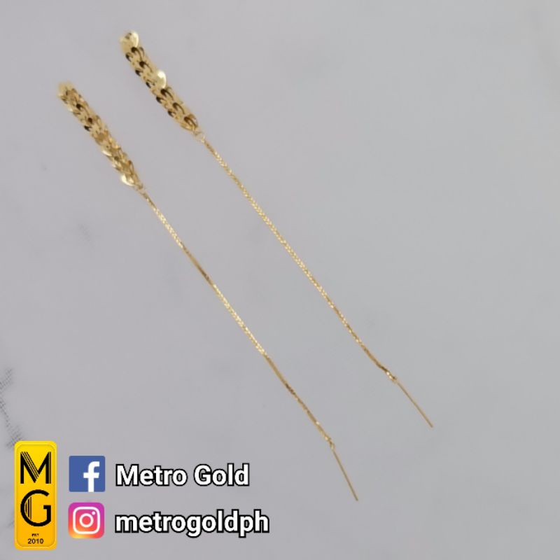 Saudi 18K Gold Phoenix Tic Tac Earrings | Shopee Philippines