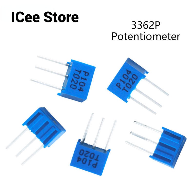 20Pcs 3362P Potentiometer 3362 Trimpot Trimmer Potentiometer 10R 20R ...